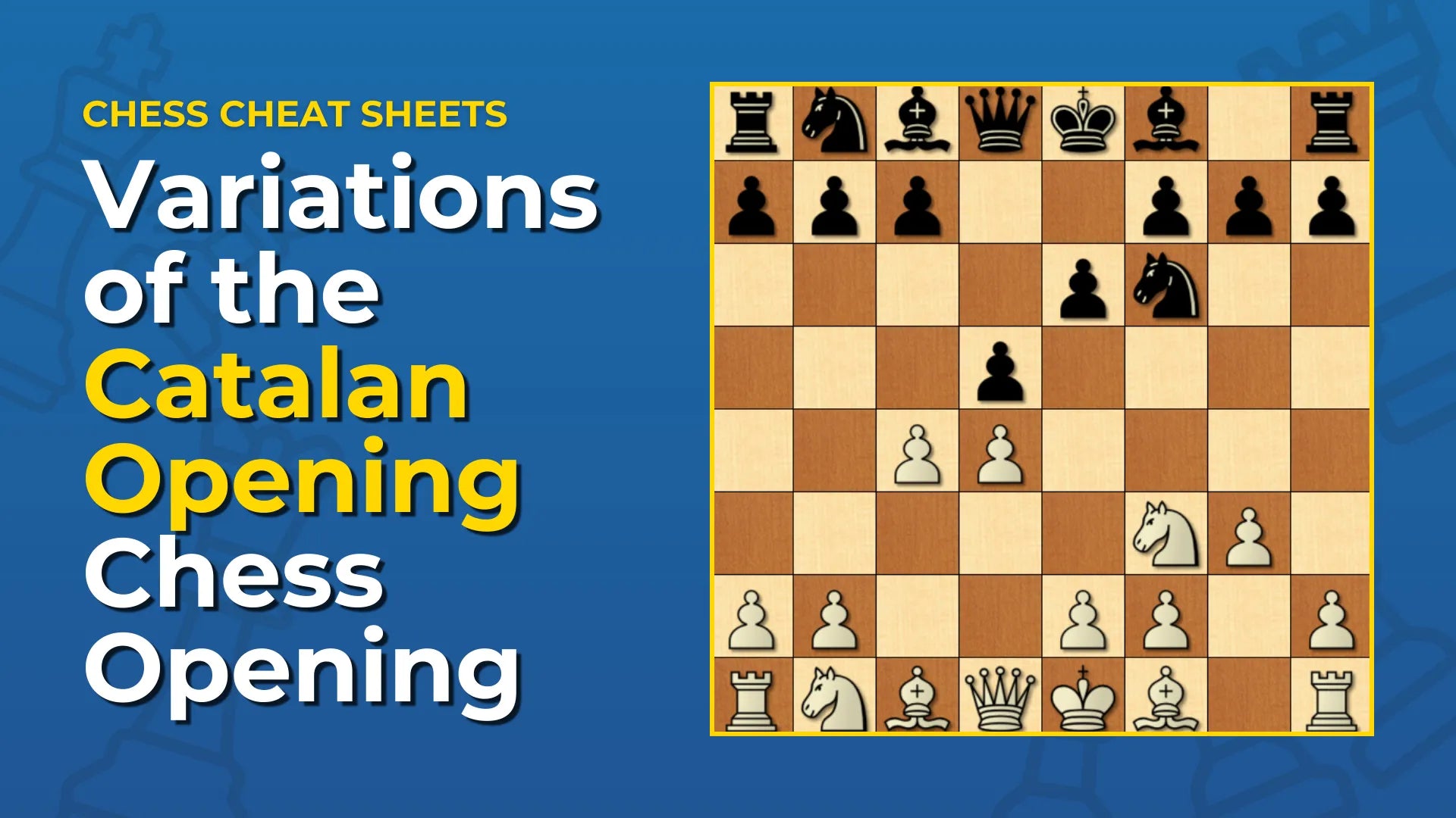 What Are The Variations Of The Catalan Opening Chess Opening? – Chess ...