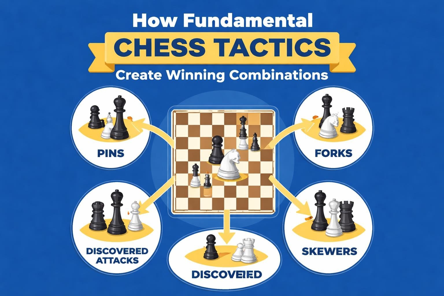 Chess Tactics for Beginners: Master Winning Moves Fast – Chess 'Cheat ...